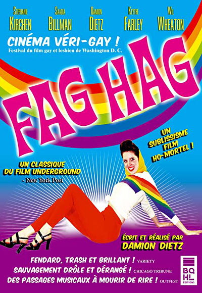 Fag Hag - DVD Zone 2 - Damion Dietz - Stephanie Kirchen - Saadia ...