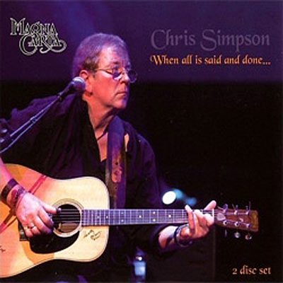 When all is said and done - Chris Simpson - CD album - Achat & prix | fnac