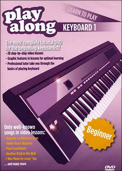 Play along learn to play keyboard 1 beginner - DVD Zone 2 - Achat ...