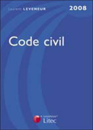 Code civil Edition 2008 - relié - Laurent Leveneur - Achat Livre | fnac