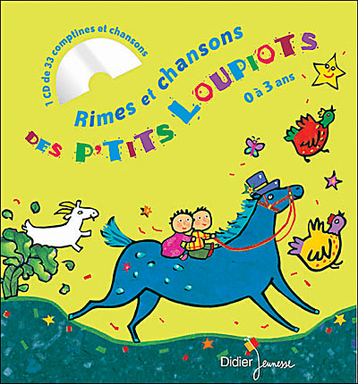 Rimes et chanson des p'tits loupiots Livre avec un CD audio - Livre CD ...