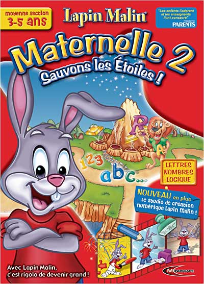 Lapin Malin Maternelle 2 - Jeu vidéo - Achat & prix | fnac
