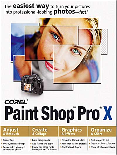 Corel Paint Shop Pro X - Version Mise à jour - Jeu vidéo - Achat & prix ...