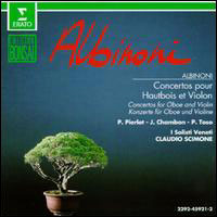 Concertos pour hautbois et violon - Tomaso Albinoni - CD album - Achat ...