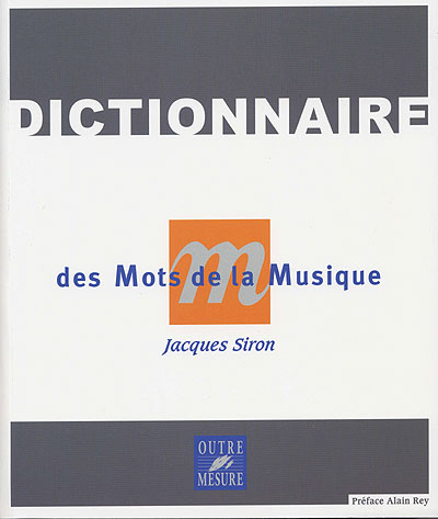 dictionnaire des mots de la musique