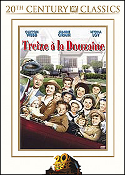 Treize à la douzaine - DVD Zone 2 - Walter Lang - Clifton Webb - Jeanne ...
