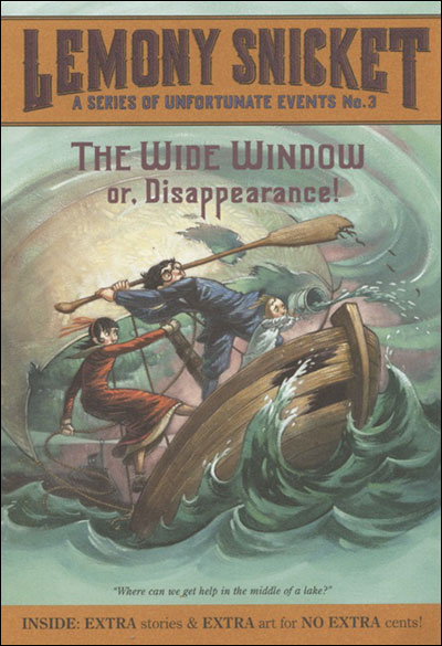 A series of unfortunate events 03. the wide window - Poche - Lemony ...