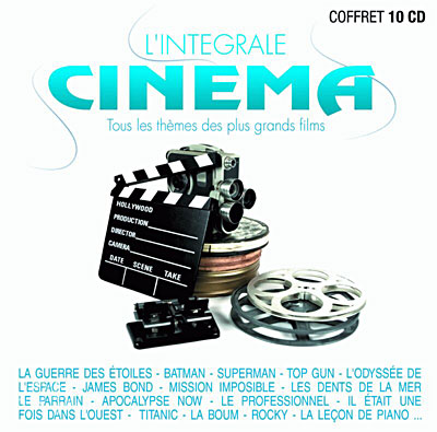 Cinéma - Collection intégrale 10 CD - Compilation de musiques de film ...