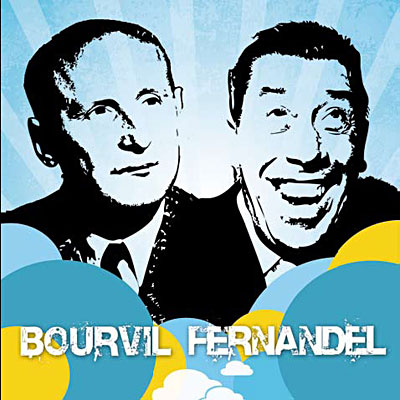 Bourvil & Fernandel - 2 CD - Bourvil - Fernandel - CD album - Achat ...