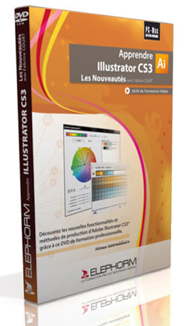 Apprendre Illustrator CS3 : les nouveautés DVD-Rom Tutorial - Texte lu ...