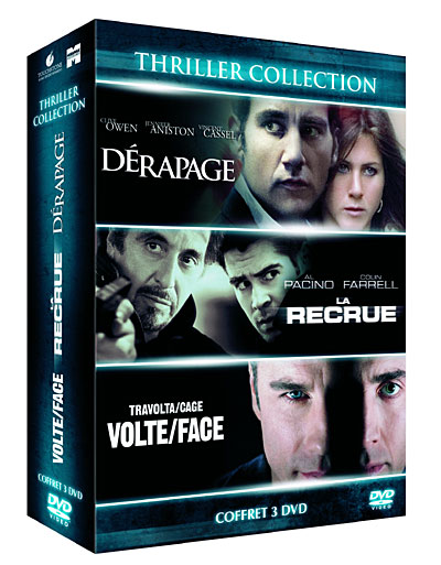 La Recrue - Dérapage - Volte/Face - Roger Donaldson, Mikaël Hafstrom ...