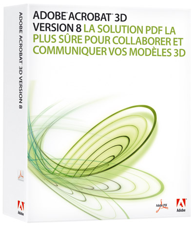 Adobe Acrobat 3D Version 8 - Mise à jour de la version 8 Pro - Jeu ...