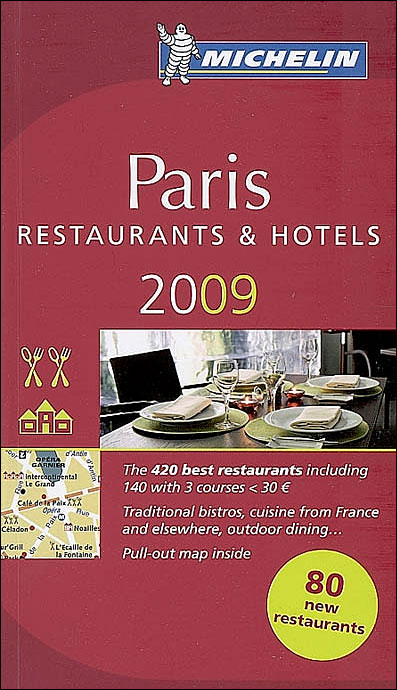 Guide michelin paris 09 (ang) Edition 2009 - relié - Collectif Michelin ...