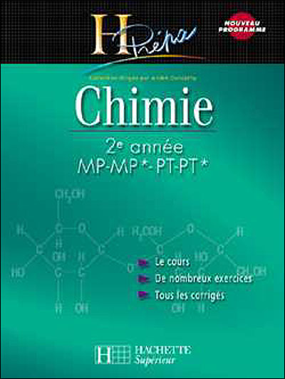 Chimie 2e année MP-MP*/PT-PT* - Cours avec exercices corrigés Livre de ... Chimie 2e année MP-MP*/PT-PT* - Cours avec exercices corrigés Livre de ...