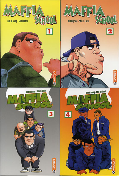 Maffia school - Pack 4 volumes Tome 1 à Tome 4 - Maffia school ...