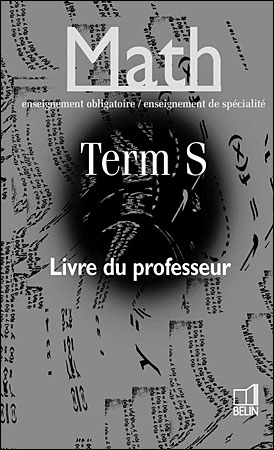 Math term s 98 prof - broché - Bouvier - Achat Livre | fnac