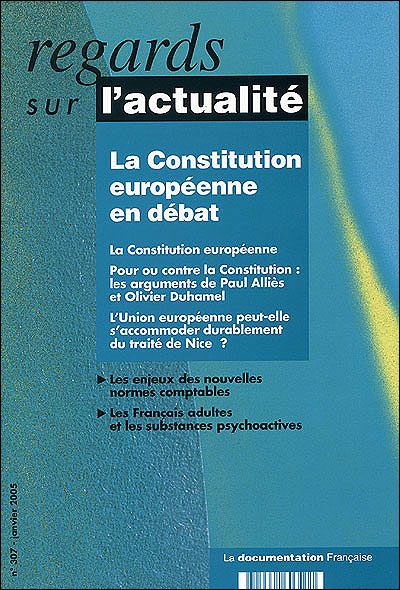 La Constitution Européenne En Débat Tome 307 Tome 307 Broché
