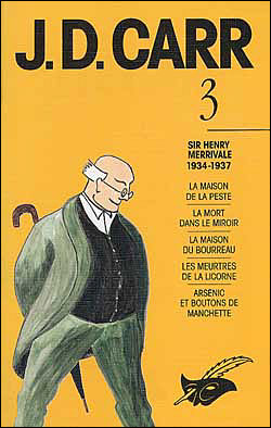 John Dickson Carr Les intégrales Tome 3 - broché - John Dickson Carr ...