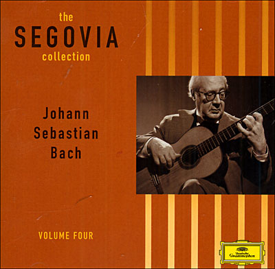 The Segovia collection, Volume 4 : CD album en Jean-Sébastien (Johann ...