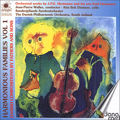 Harmonius families / vol.1 - Emil Hartman - Johan Peter Emilius ...