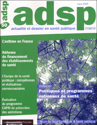 L'asthme en France Tome 50 Réforme du financement des établissements ...
