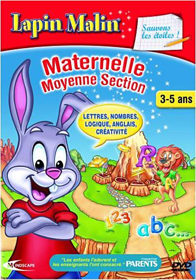 Lapin Malin Maternelle 2 : Sauvons les Etoiles ! 2008/2009 - Jeux vidéo ...