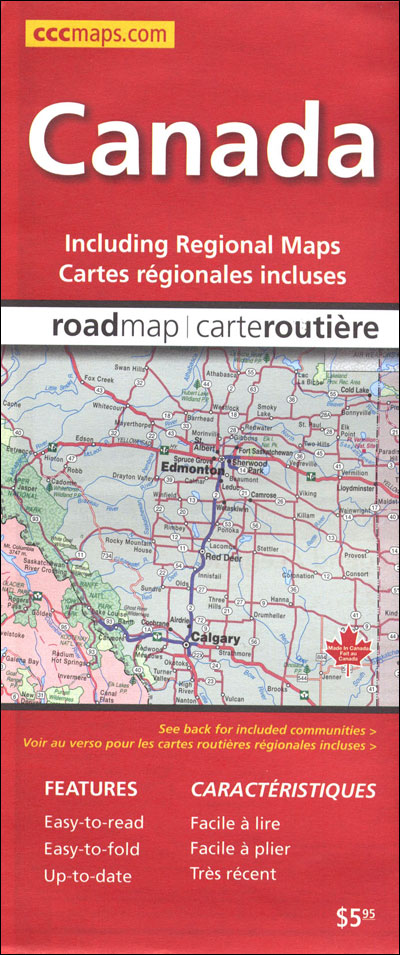 Canada road map 25 cities - broché - Collectif - Achat Livre | fnac
