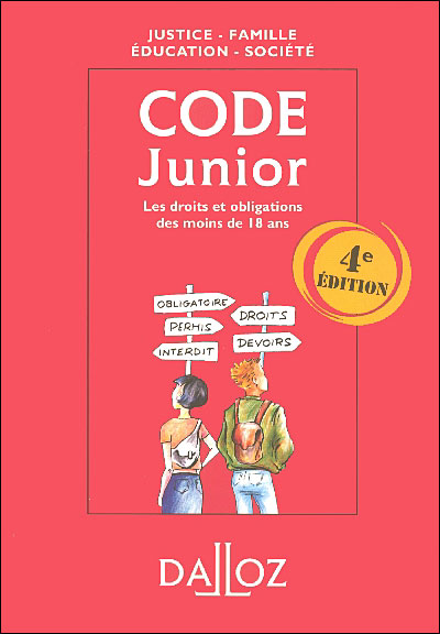 Code junior - broché - Dominique Chagnollaud de Sabouret - Achat Livre | fnac