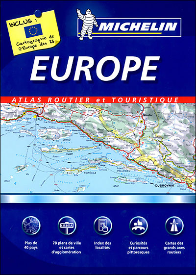 Atlas Europe Edition 2005 reliée - relié - Michelin - Achat Livre | fnac