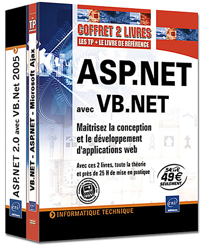 ASP.NET avec VB.NET Coffret 2 volumes, Maîtrisez la conception et le développement d ...