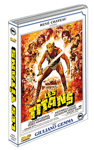 Les Titans - DVD Zone 2 - Duccio Tessari - Giuliano Gemma - Antonella ...