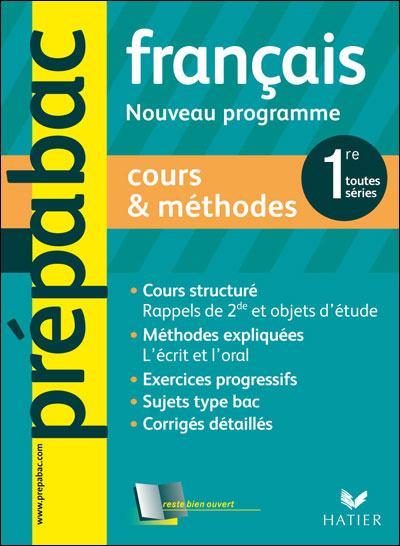 Français 1ère Cours et méthodes - broché - Collectif - Achat Livre | fnac