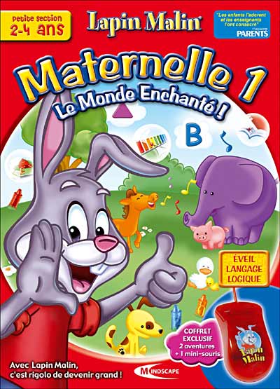 Lapin Malin Maternelle 1 - Le Monde Enchanté ! Version 2006-2007 - Jeu ...