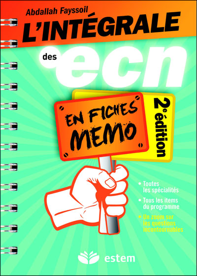 L'intégrale des ECN en fiches mémo - broché - Abdallah Fayssoil - Achat Livre | fnac