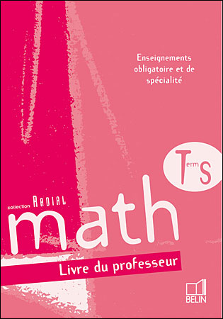 Math Term S enseigements obligatoire et de spécialité Livre du ...