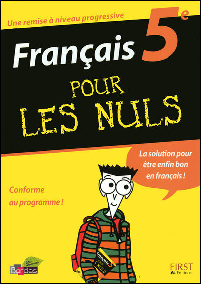 Pour les nuls - Français 5ème pour les nuls - Nathalie Soihet - broché ...