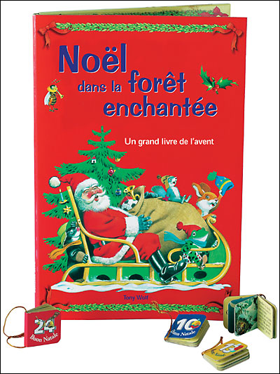 Noël dans la forêt enchantée Livre de l'avent - cartonné - Collectif ...