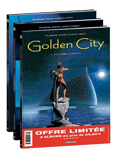 Golden City - Pack 3 volumes Tome 1 à Tome 3 Tome 02 - Golden City ...