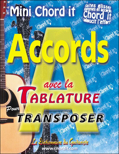 Mini Chord It Accords avec la tablature pour transposer - broché ...