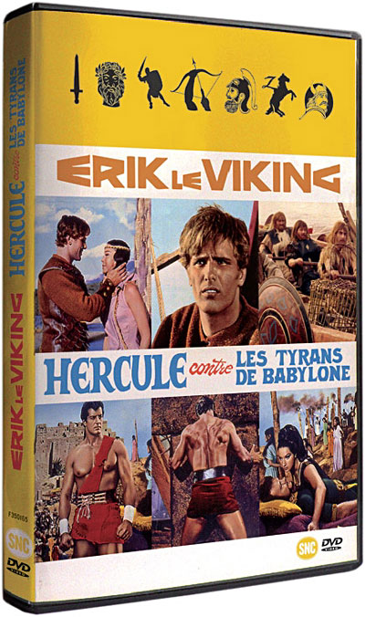 Erik, le Viking - Hercule contre les Tyrans de Babylone - Mario Caiano, Domenico Paolella - DVD ...