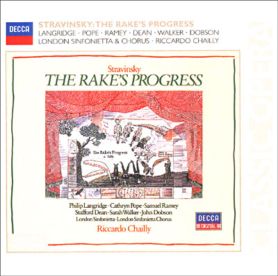 The Rake's progress - Igor Stravinsky - Riccardo Chailly - CD album ...