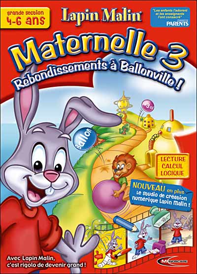 Lapin Malin Maternelle 3 - Jeu vidéo - Achat & prix | fnac