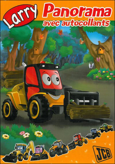 Larry : panorama avec autocollants JCB - broché - Collectif - Achat ...