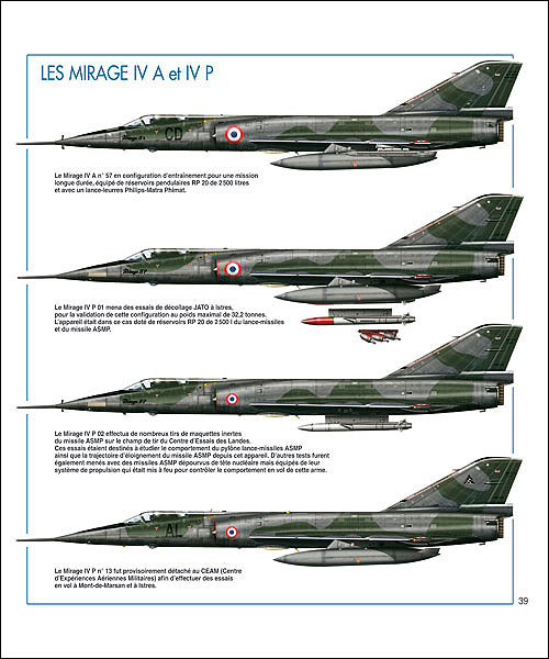 Dassault Mirage Iv Asmp Ramjet Missile Stock Vector