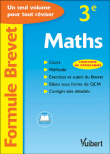 Formule Brevet Mathématiques 3ème - broché - Collectif - Achat Livre | fnac