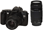 Canon EOS 3000 + Objectif EF 35-80 mm + 75-300 mm - Appareil photo ...