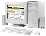 Fujitsu Siemens T-Bird 1504GD + écran Fujitsu C700 Basic 17" - Unité ...