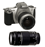 Canon EOS 300 + Objectif EF II 28-80 mm + EF 75-300 mm - Appareil photo ...