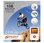 Creative Zen V Plus blanc - 1 Go Sport Edition - Baladeur MP3 / MP4 - Achat & prix | fnac