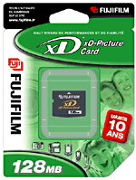 Fujifilm carte xD 128 Mo - Carte mémoire XD Picture - Achat & prix | fnac